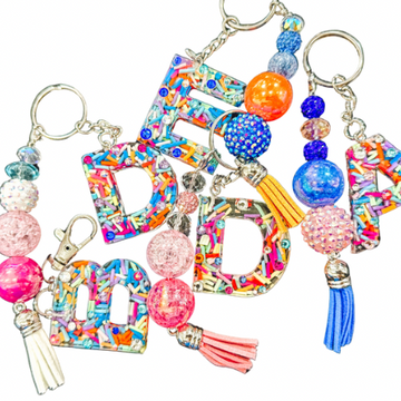 SPARKLE STUDIO - handcrafted initial keychains. – Sparkle Studio